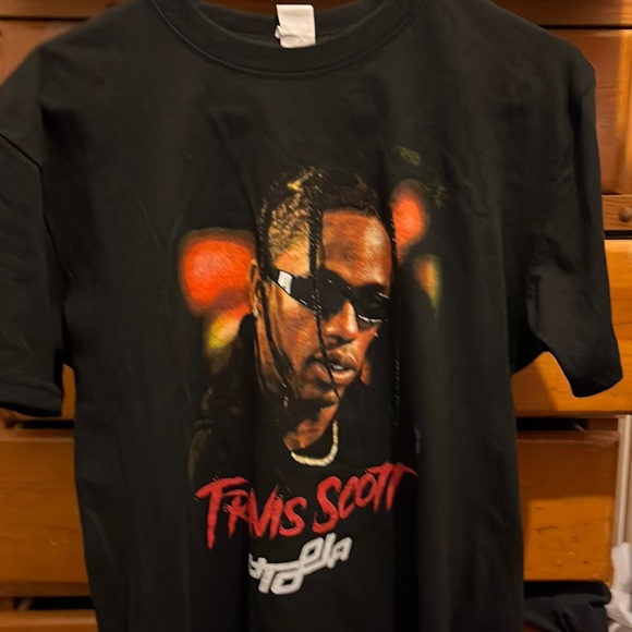 Shirts | Bootleg Travis Scott Utopia Concert Tshirt | Poshmark